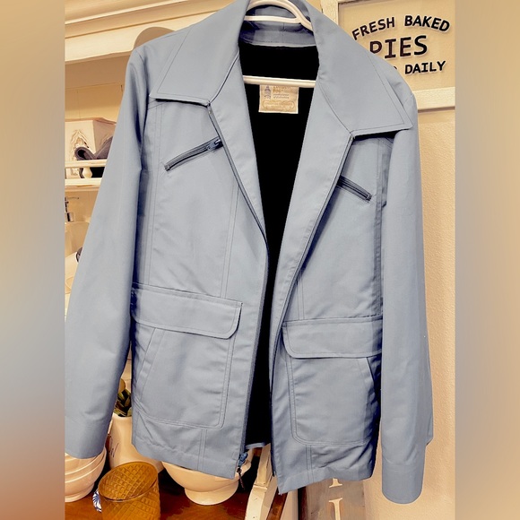 London Fog | Jackets & Coats | Dusty Blue Vintage London Fog Coat ...